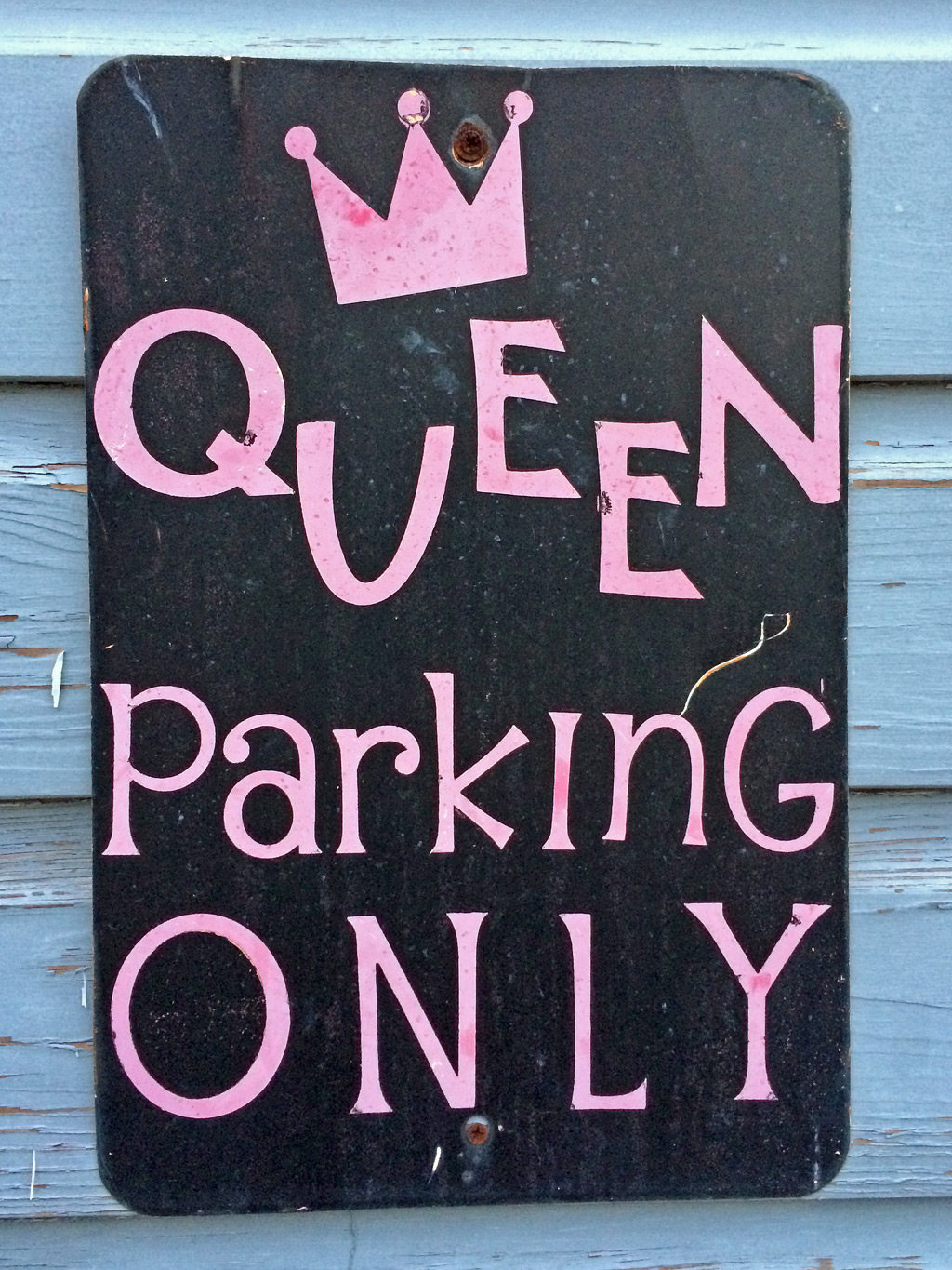 Queen Parking Only – Susan Rushton