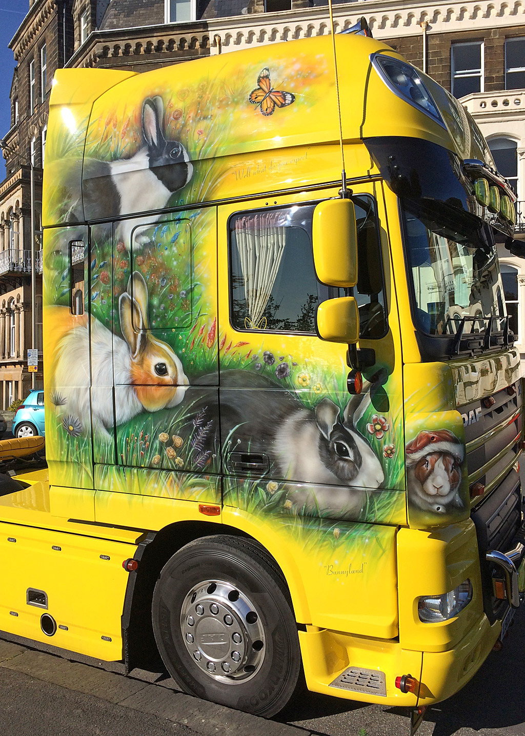 Yellow Rabbit Lorry – Susan Rushton