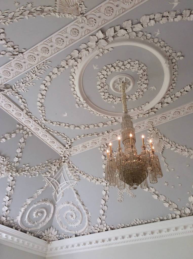 Wordless Wednesday: Botanical Plasterwork Ceiling – Susan Rushton
