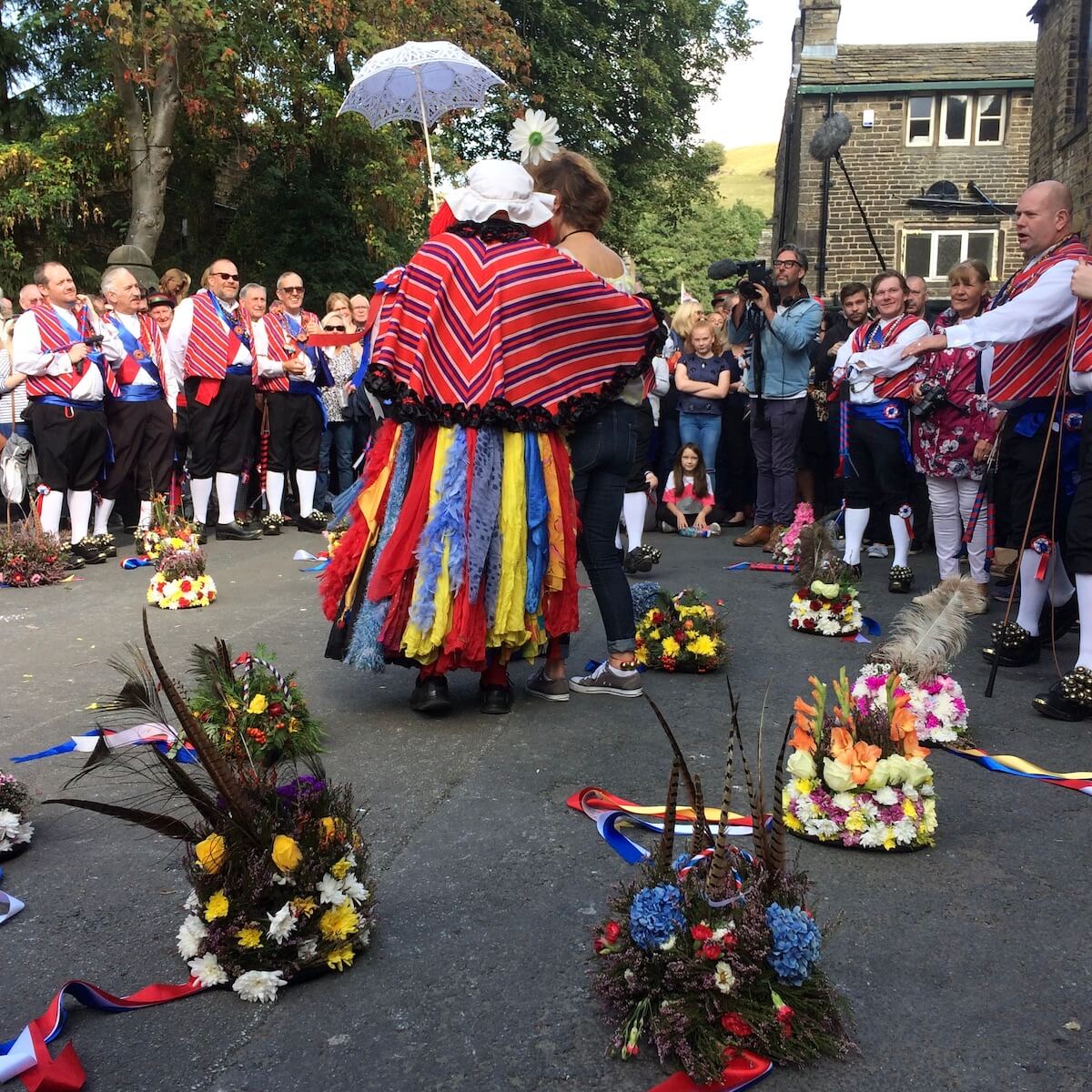 Flowery Morris Hats from Saddleworth Rushcart – Susan Rushton