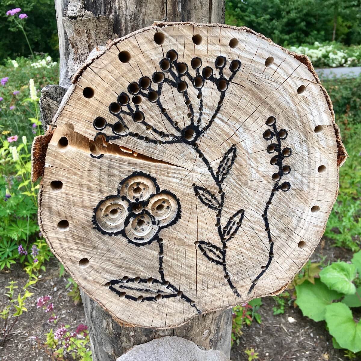 Insect hotel art – Susan Rushton